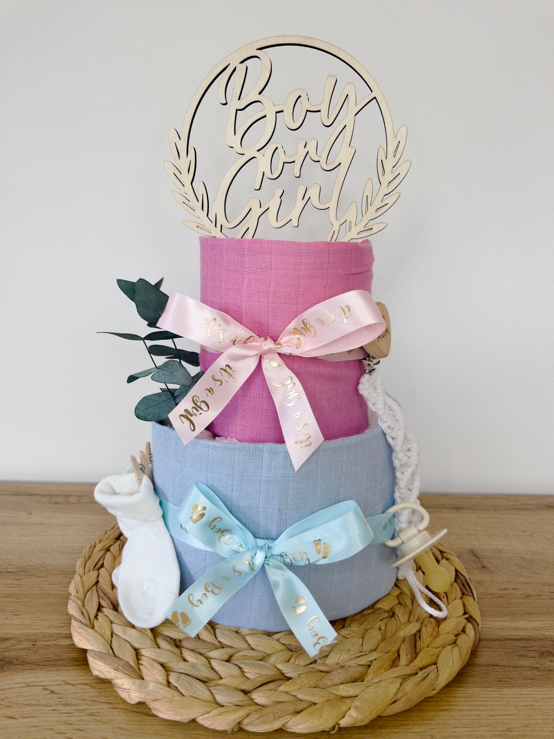 Gender Reveal Party Geschenk