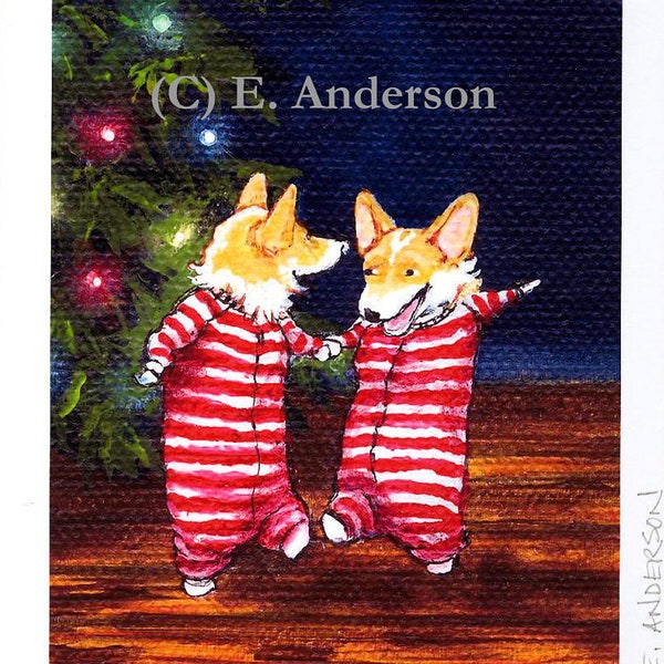 Evie Corgi Art - Etsy