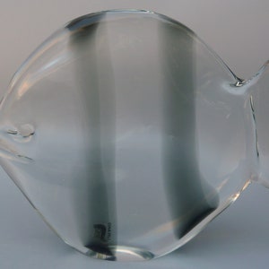 Vintage Livio Seguso AV Murano Glass Fish Sculpture, Seguso Arte Vetro ...