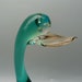 Murano Sommerso Glass Duck Figurine, Formia Murano Glass Duck, Murano ...