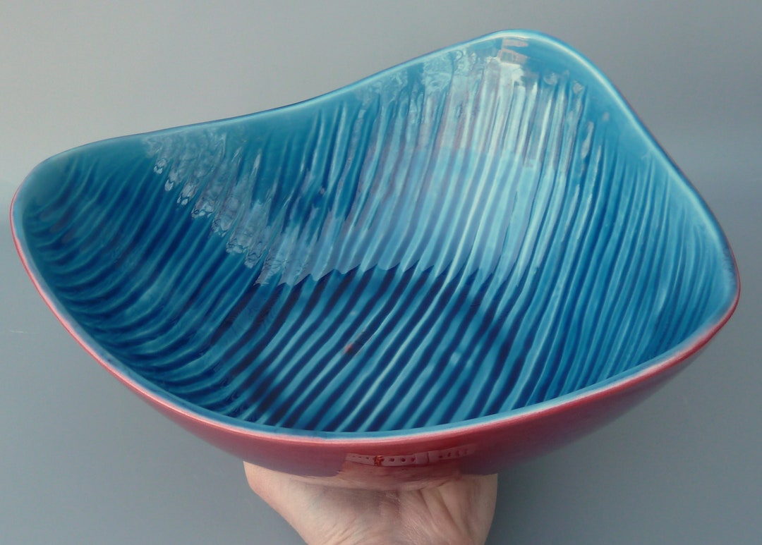 Vintage Alvino Bagni Ceramic Bowl 321/2396, Midcentury Modern Raymor ...