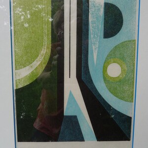 Clare Romano Ross Woodcut Print, John Ross Alcudia Morning Collagraph ...