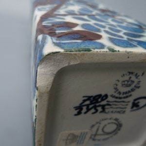 Johanne Gerber Baca Vase, Royal Copenhagen Fajance Baca Pottery Vase ...