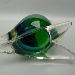 Murano Sommerso Glass Duck Figurine, Formia Murano Glass Duck, Murano ...