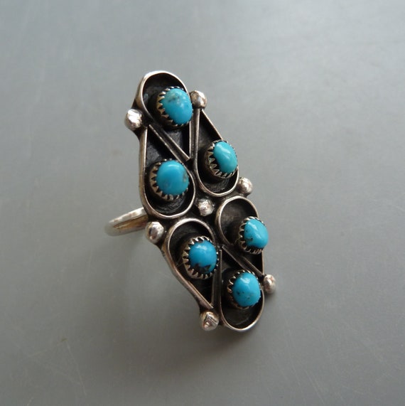 Sleeping Beauty Turquoise Ring, Zuni Turquoise Ring, … - Gem
