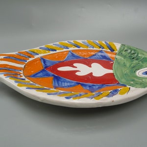 Giovanni Desimone Fish Platter, Desimone Pottery Platter, Italian ...
