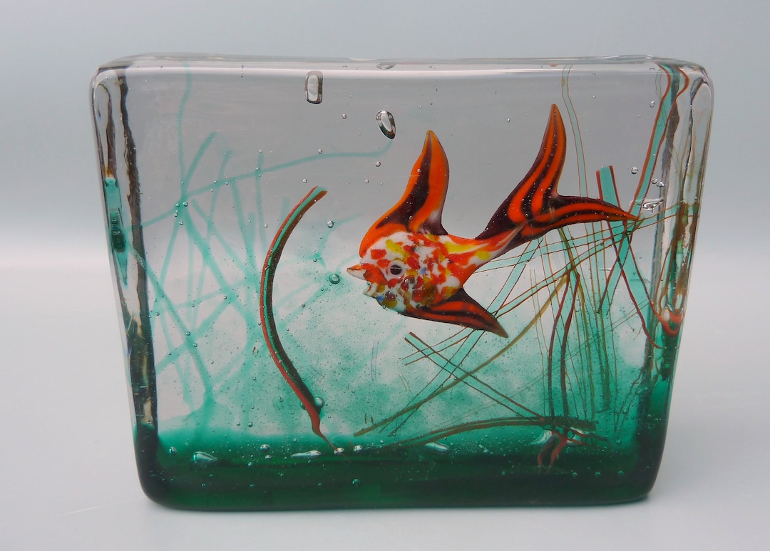 Murano Aquarium,murano Fish Aquarium,avem Murano Glass Aquarium Block ...