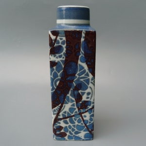 Johanne Gerber Baca Vase, Royal Copenhagen Fajance Baca Pottery Vase ...