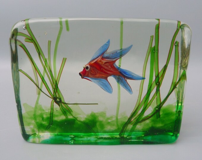 Murano Fish Aquarium,murano Aquarium Glass Block,avem Murano Glass ...