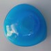Japanese Glass Biomorphic Bowl, Blue Cased Glass Bowl, Murano Style ...