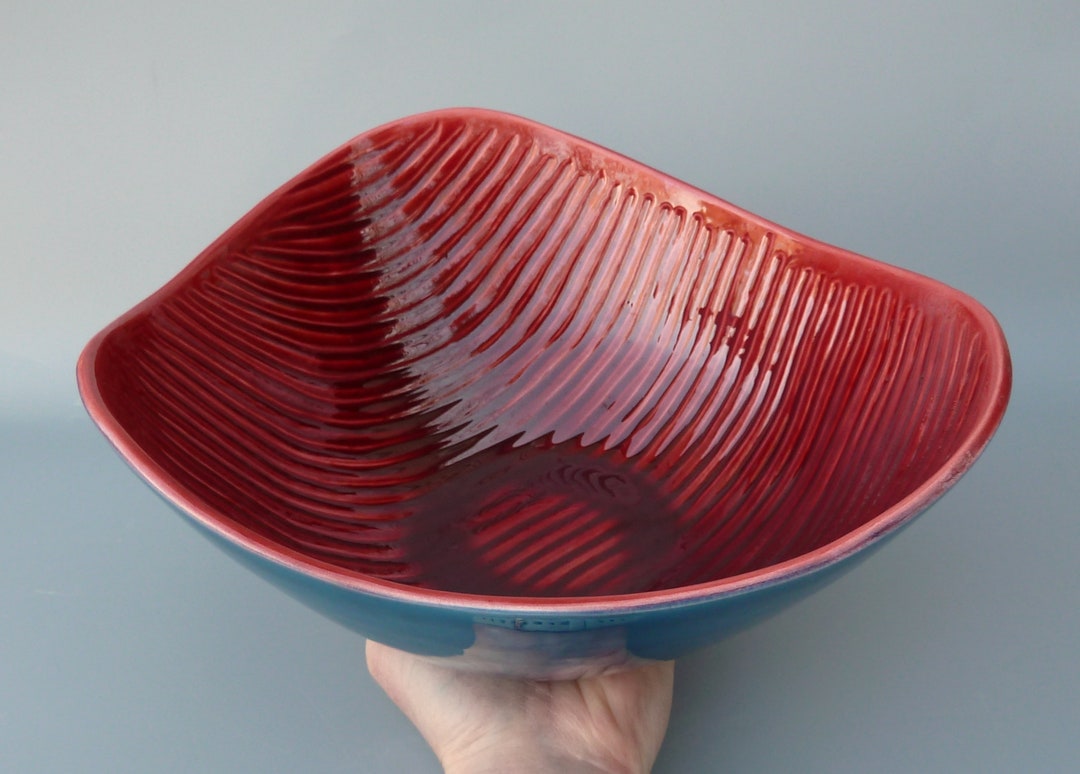 Vintage Alvino Bagni Ceramic Bowl 321/2396, Midcentury Modern Raymor ...