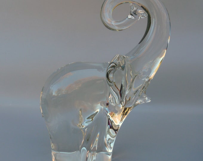 Oggetti Murano Elephant, Murano Glass Elephant, Elio Raffaeli Glass ...