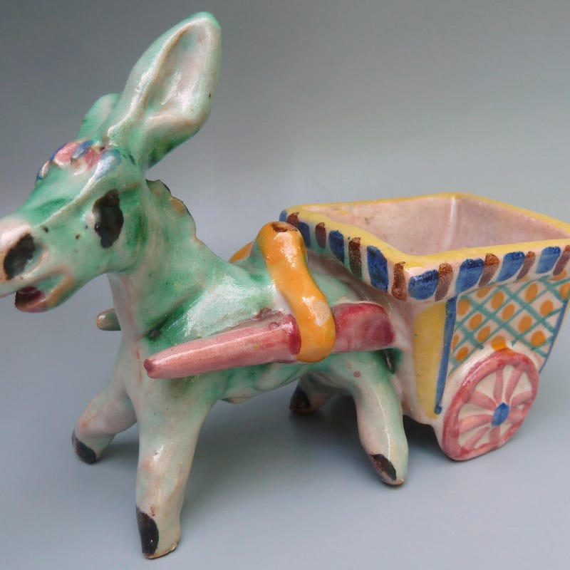 Donkey and Cart - Etsy