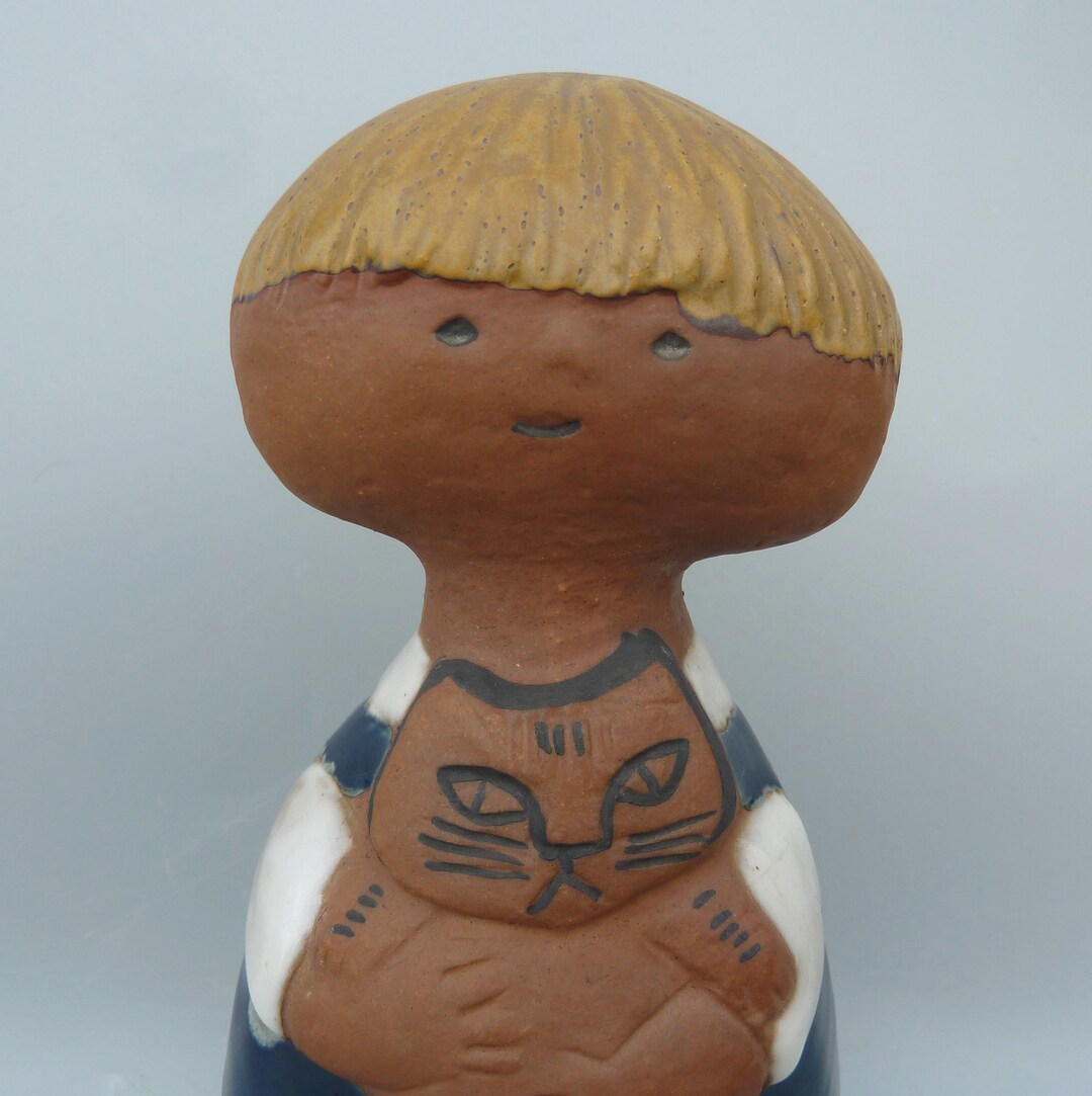 Lisa Larson Passionate Pelle Figurine, Midcentury Swedish Lisa Larson ...
