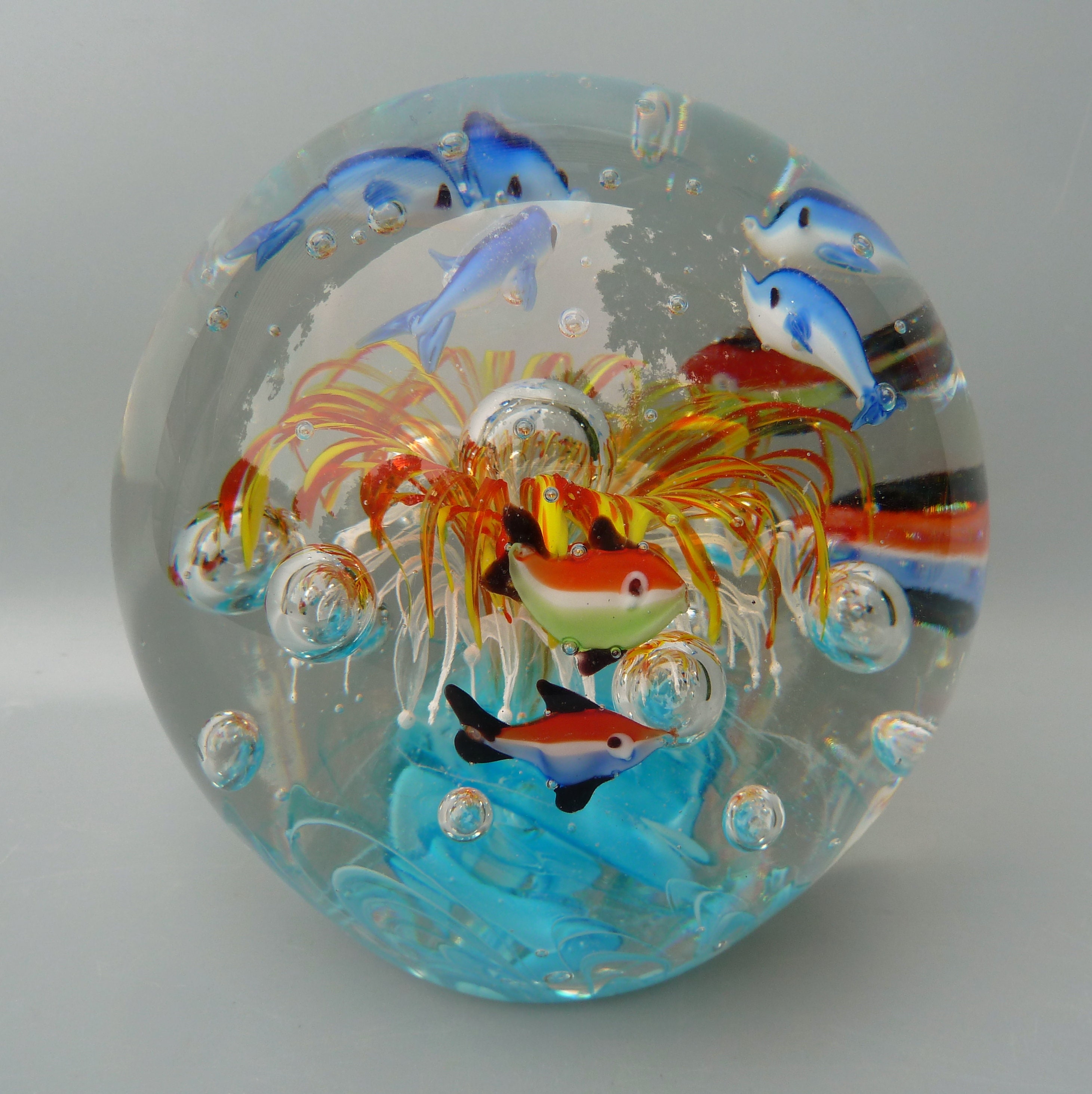 Murano Glass Fish Paperweight