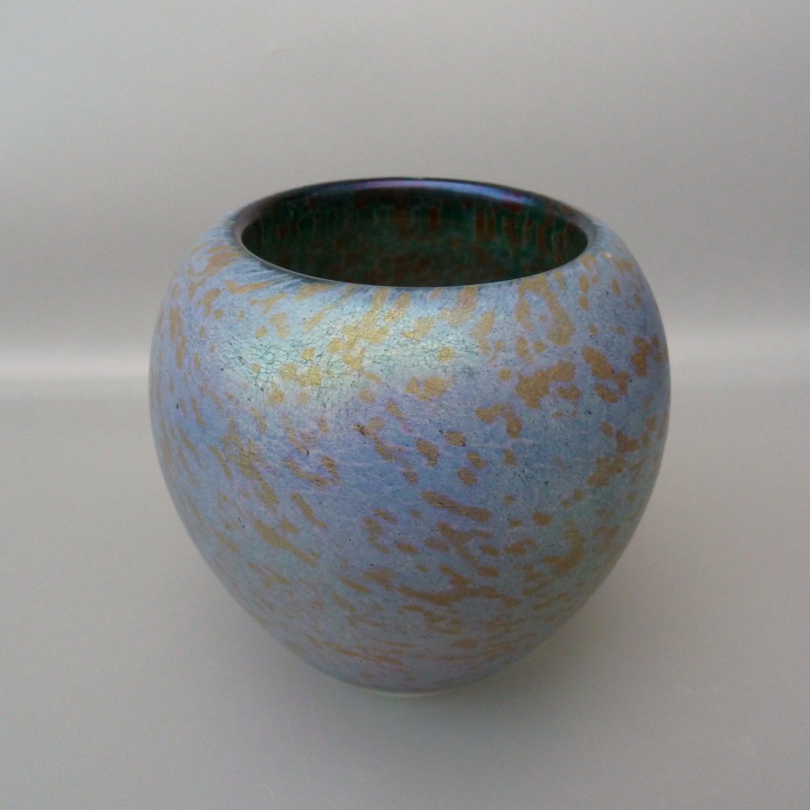 Tim Lazer Art Glass Vase Tim Lazer Studio Art Glass Lazer - Etsy