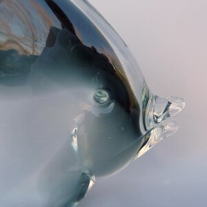 Vincenzo Nason Murano Glass Angel Fish Sculpture, MCM Murano Sommerso ...