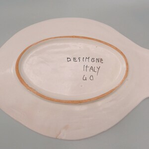 Giovanni Desimone Fish Platter, Desimone Pottery Platter, Italian ...