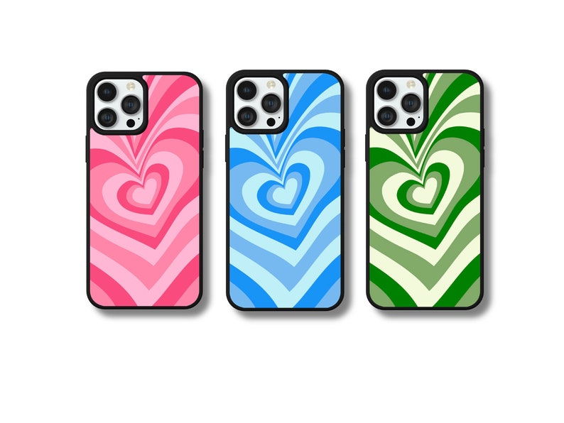 Phone Cases, the Powerpuff Girls Hearts - Etsy