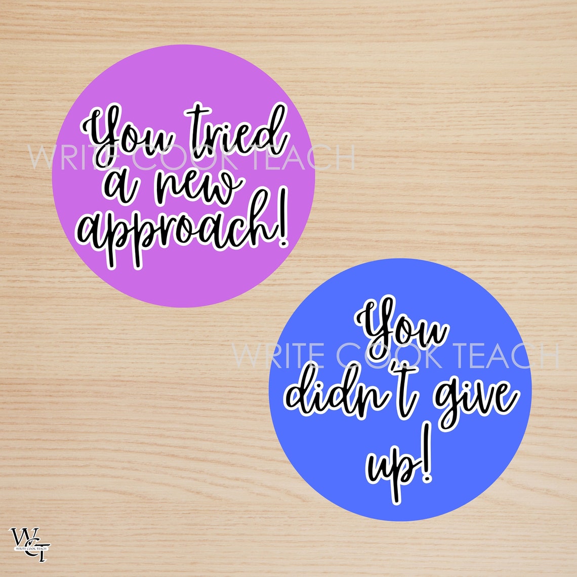 Encouragement Stickers for Teachers, Positive Motivation for Students ...