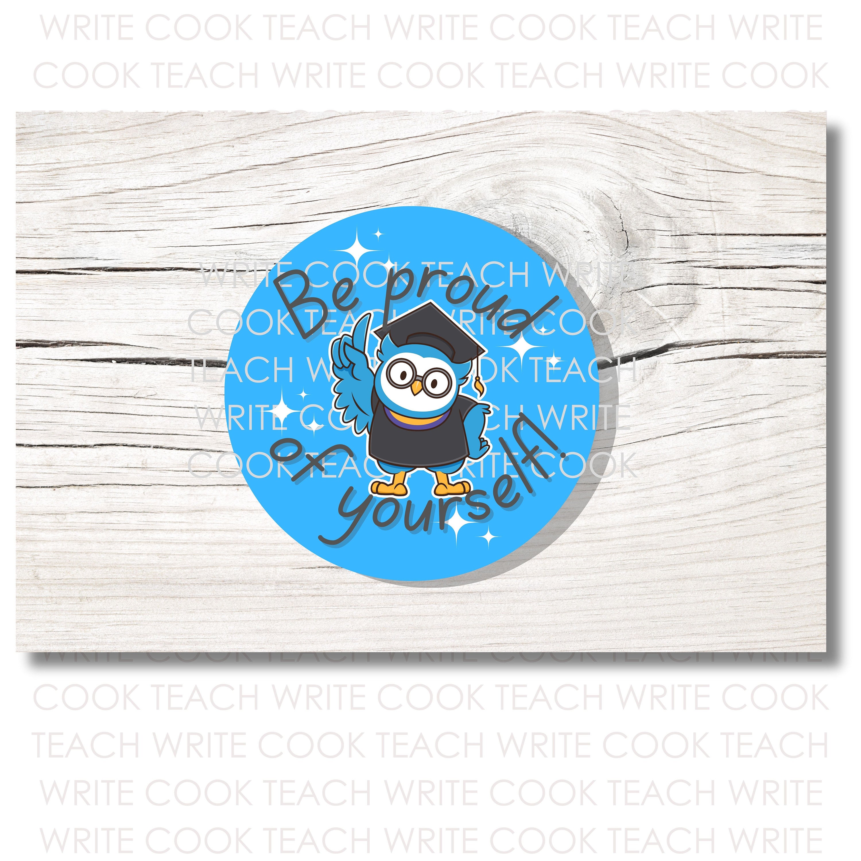 Positive Education Stickers for Teachers, Instant Printable Stickers ...