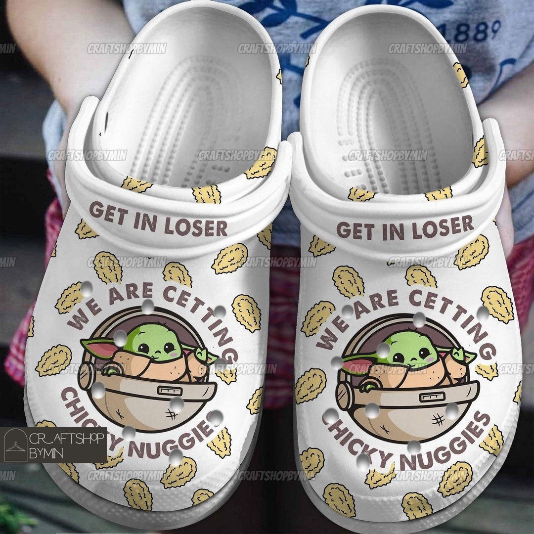 Chicky Nuggies Baby Yoda Shoes, Star Wars Sandals, Baby Yoda Summer ...