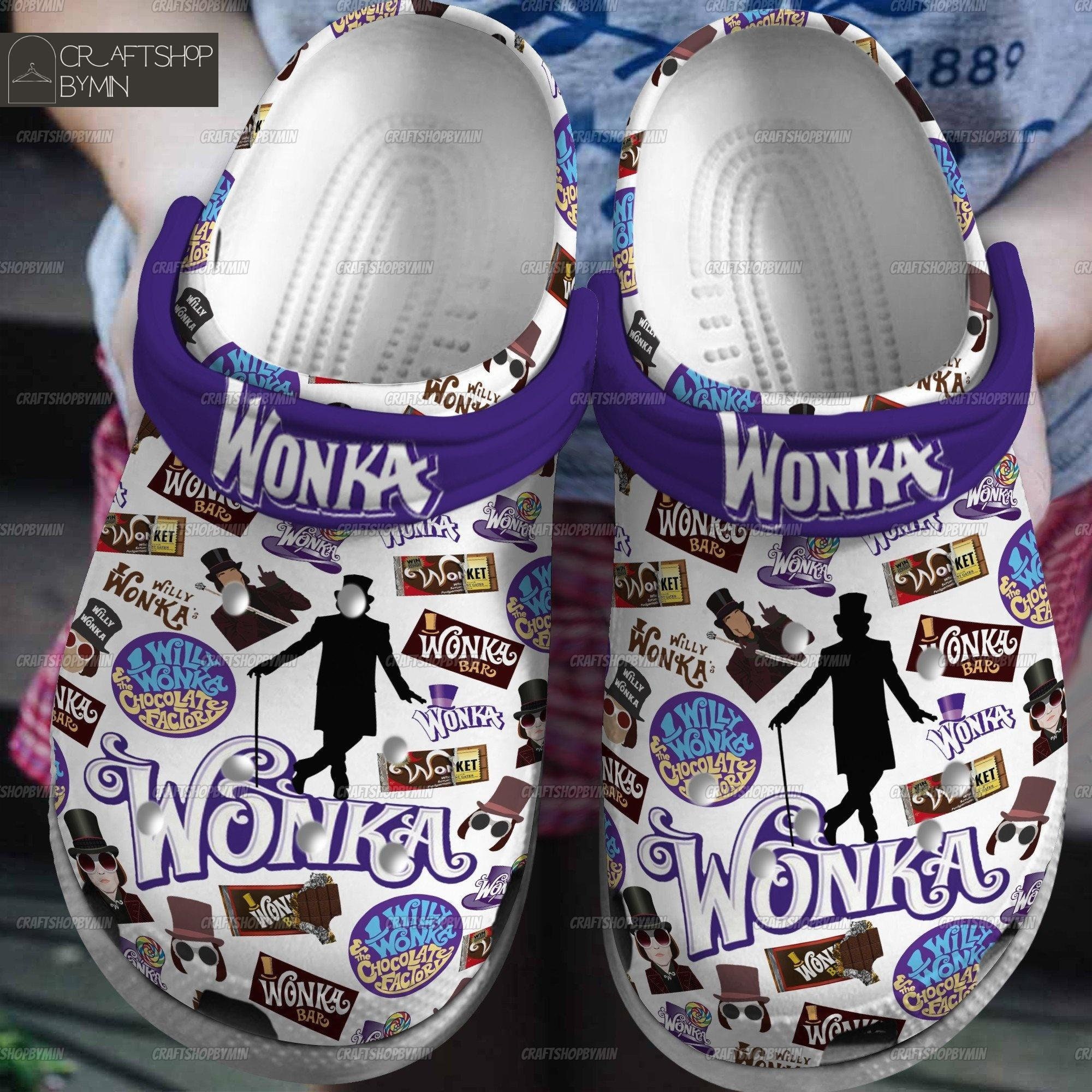 Willy Wonka Men Women Shoes, Willy Wonka Sandals, Chocolate Factory ...