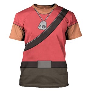 Scout Team Fortress 2 Costume Hoodie Joggers, Team Fortress Characters ...