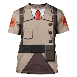 Medic Team Fortress 2 Costume Hoodie Joggers, Comic Characters Cosplay ...