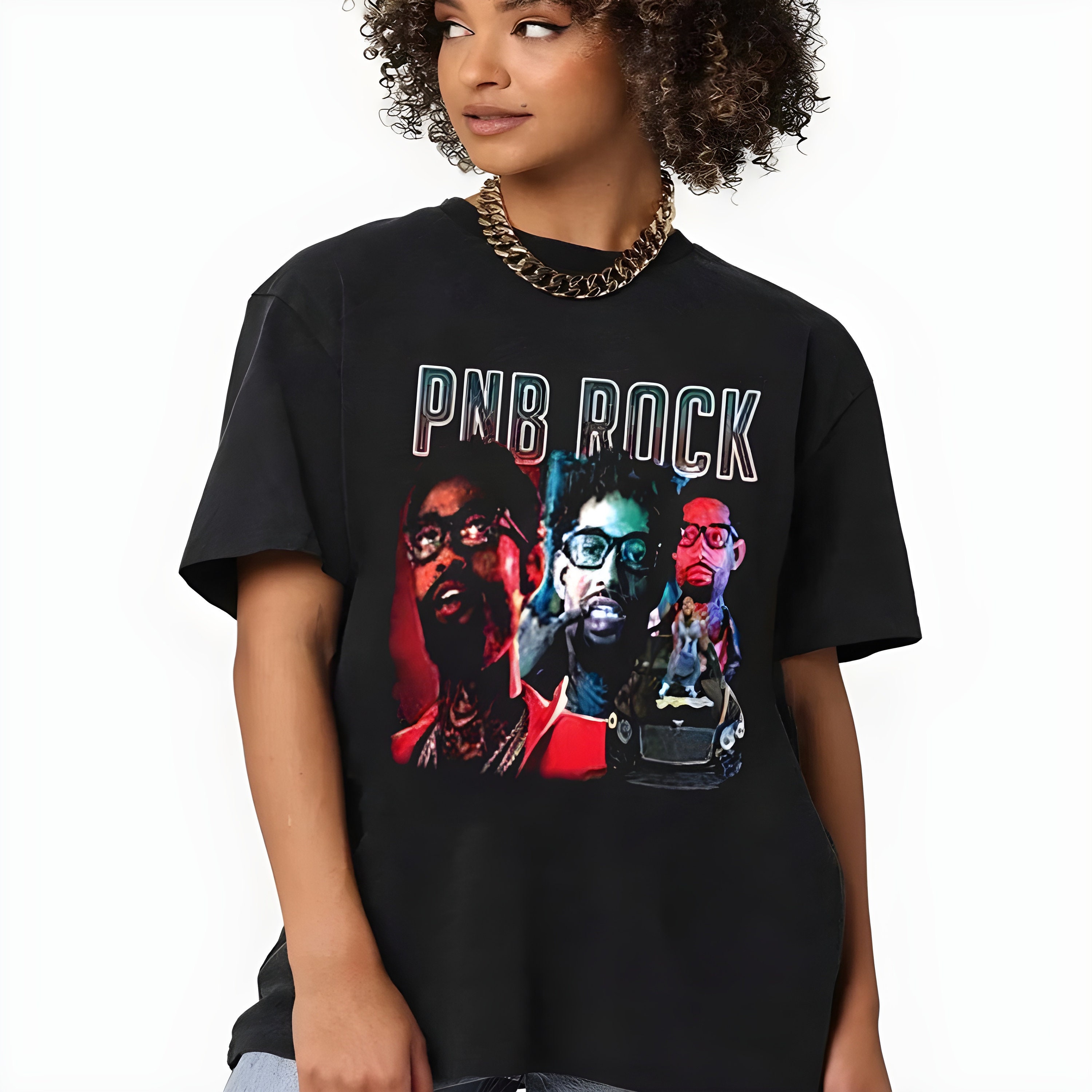 Vintage Pnb Rock Tee, Rest In Peace PnB Rock T-Shirt sold by Claudio ...