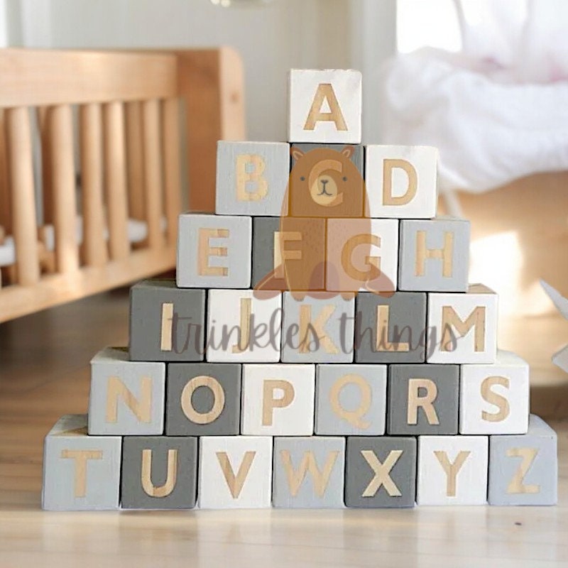 Family Block Letters - Etsy