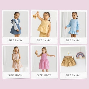 Sewing Patterns for Kids, PDF Pattern, Dress Sewing Pattern, Kids ...