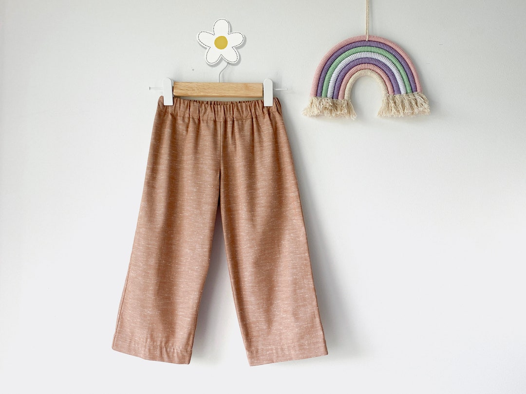 Sewing Pattern Loose Fit Pants for Boy and for Girl, Toddler Pants ...
