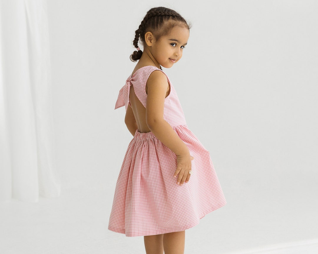 Girls' Dress PDF Sewing Pattern (0-6 Years)- Ribbon Detail | Kids ...