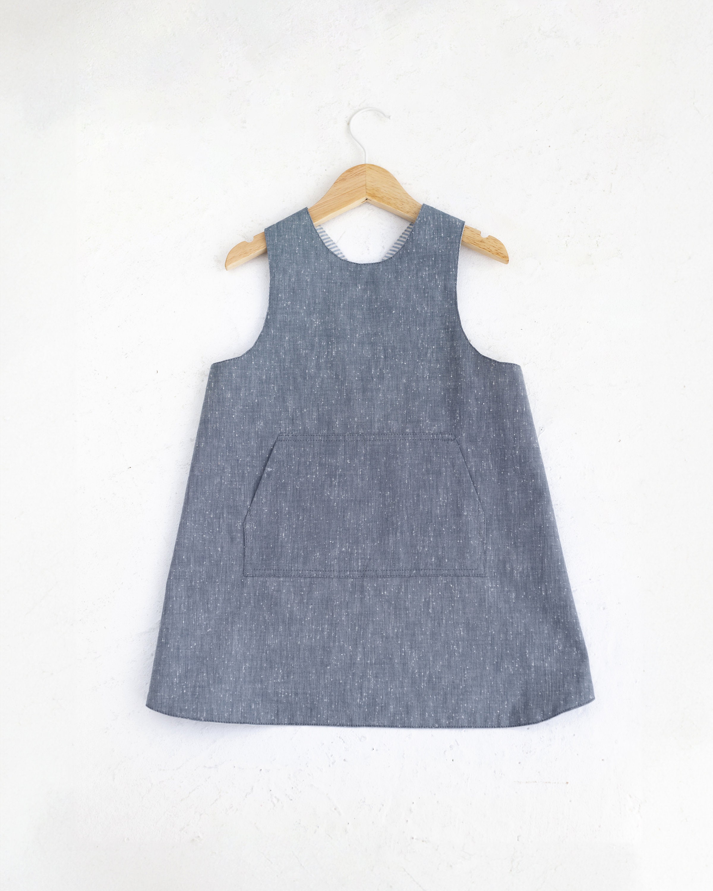 Crossed Apron Sewing Pattern for 1-10 Years Kids, Crossed Apron for ...
