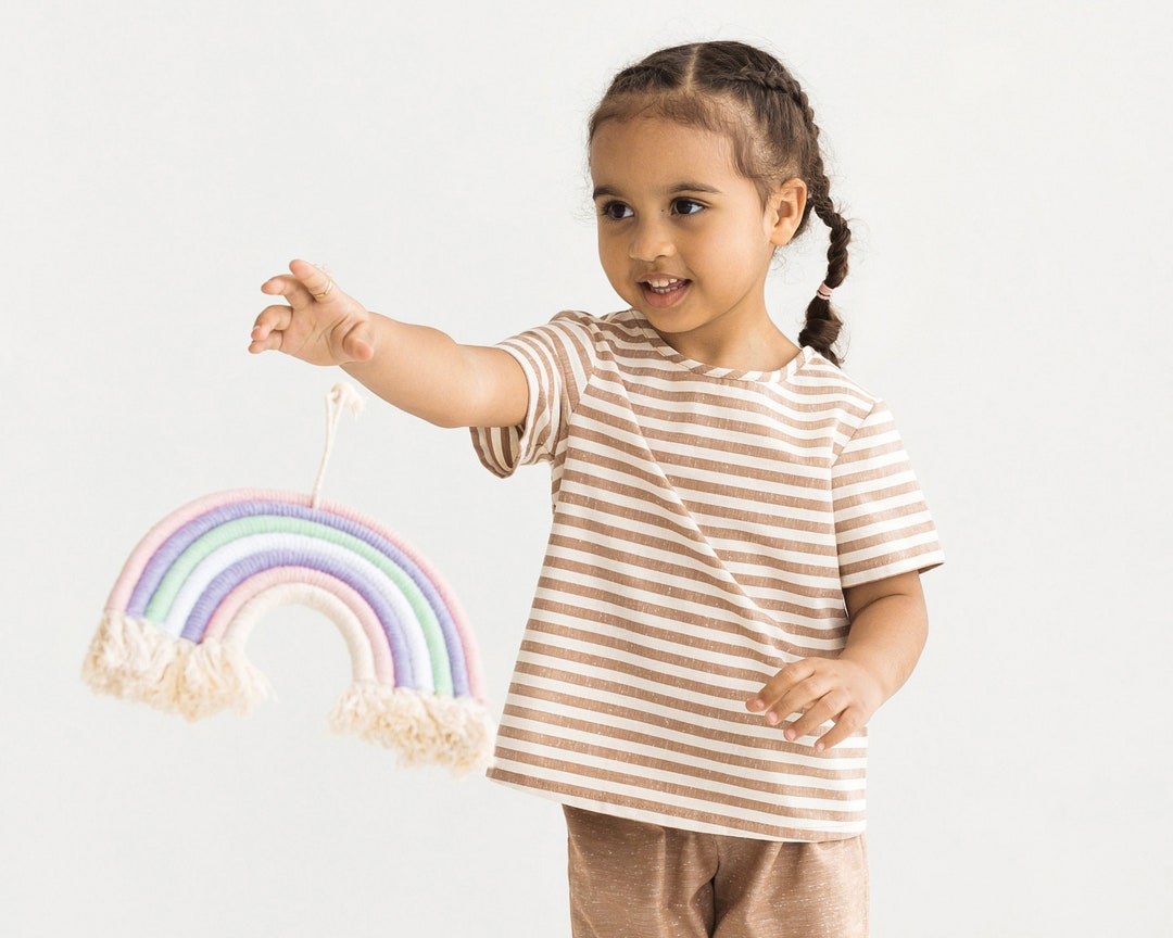 Kids T-shirt Sewing Pattern | 1M-6YRS | PDF Instant Download | Baby Tee ...
