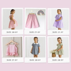 Sewing Patterns for Kids, PDF Pattern, Dress Sewing Pattern, Kids ...