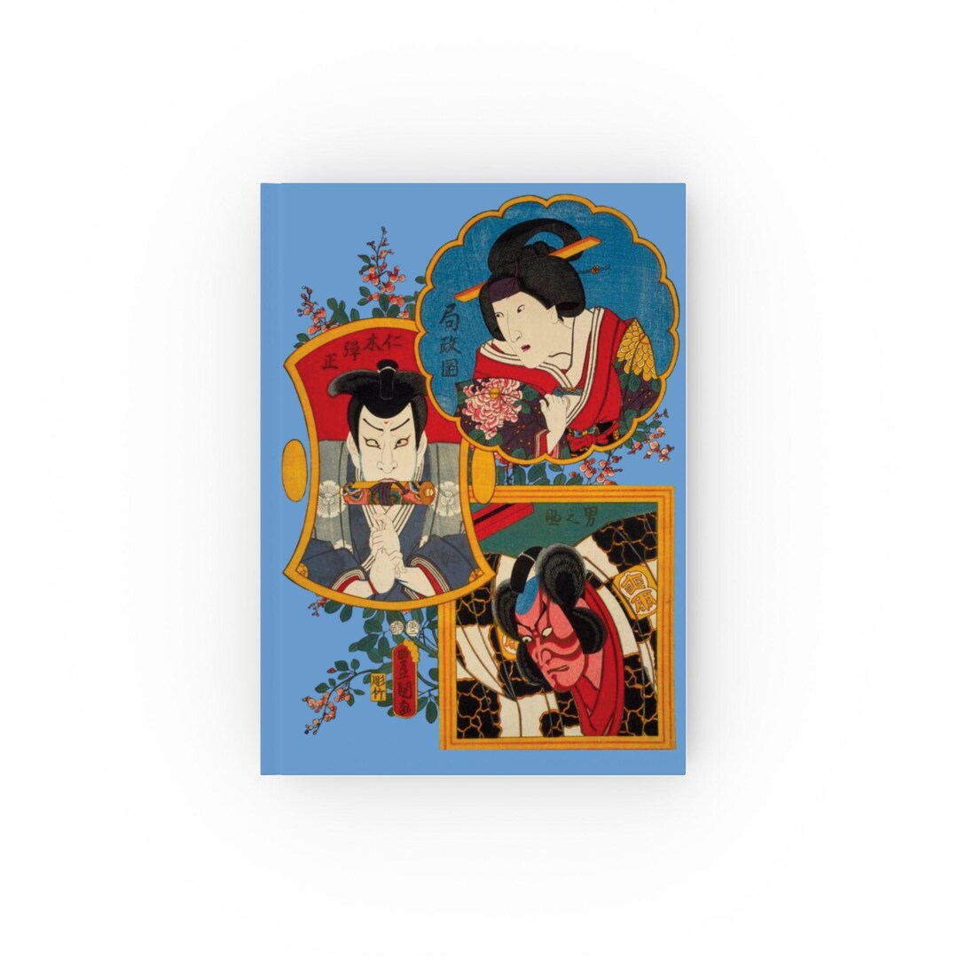 Vintage Kabuki Advertisement Journal, Meiboku Sendaihagi Design ...