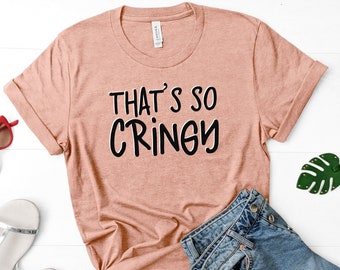 Cringy Shirt - Etsy