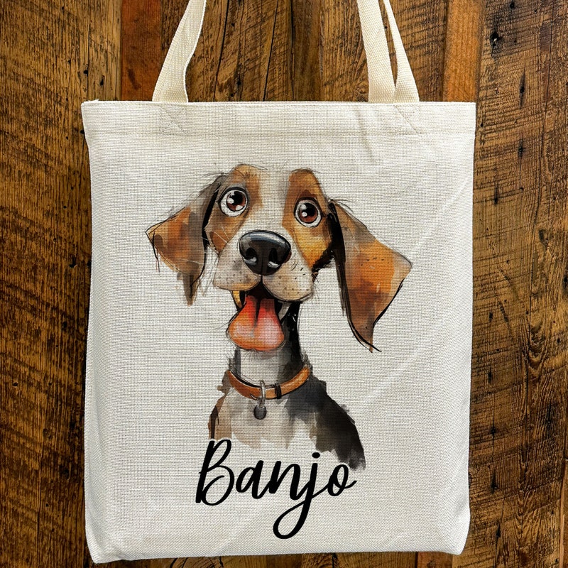 Beagle Tote Bag - Etsy