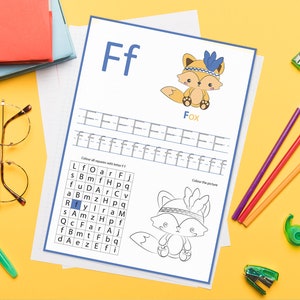 Letter Tracing Activity for Kids. Alphabet Learning Big Collection - Etsy