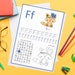 Letter Tracing Activity for Kids. Alphabet Learning Big Collection - Etsy