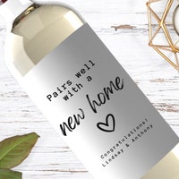 House Warming Candle Label - Etsy