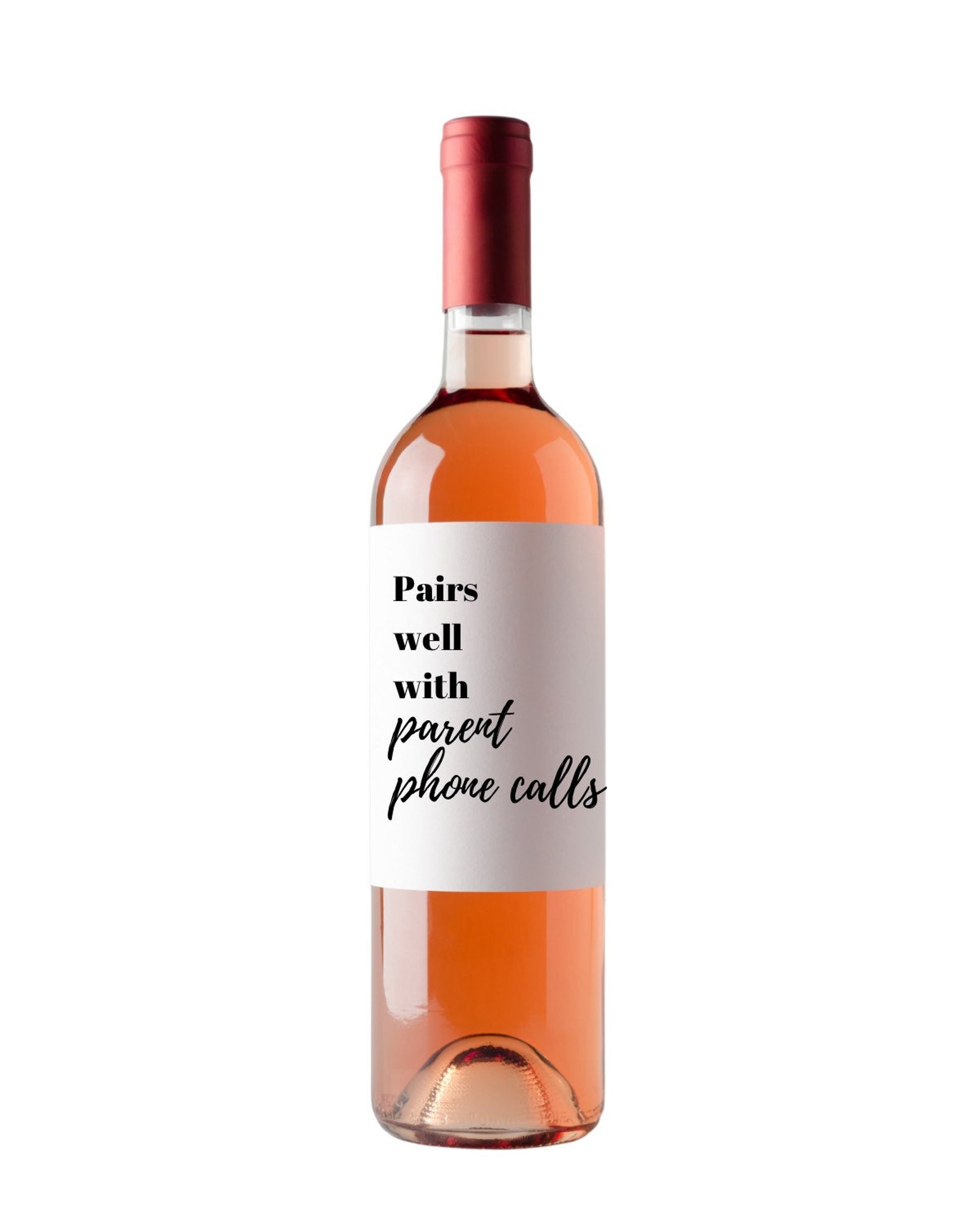 Teacher Wine Labels Teacher Wine Stickers New Teacher Gift - Etsy