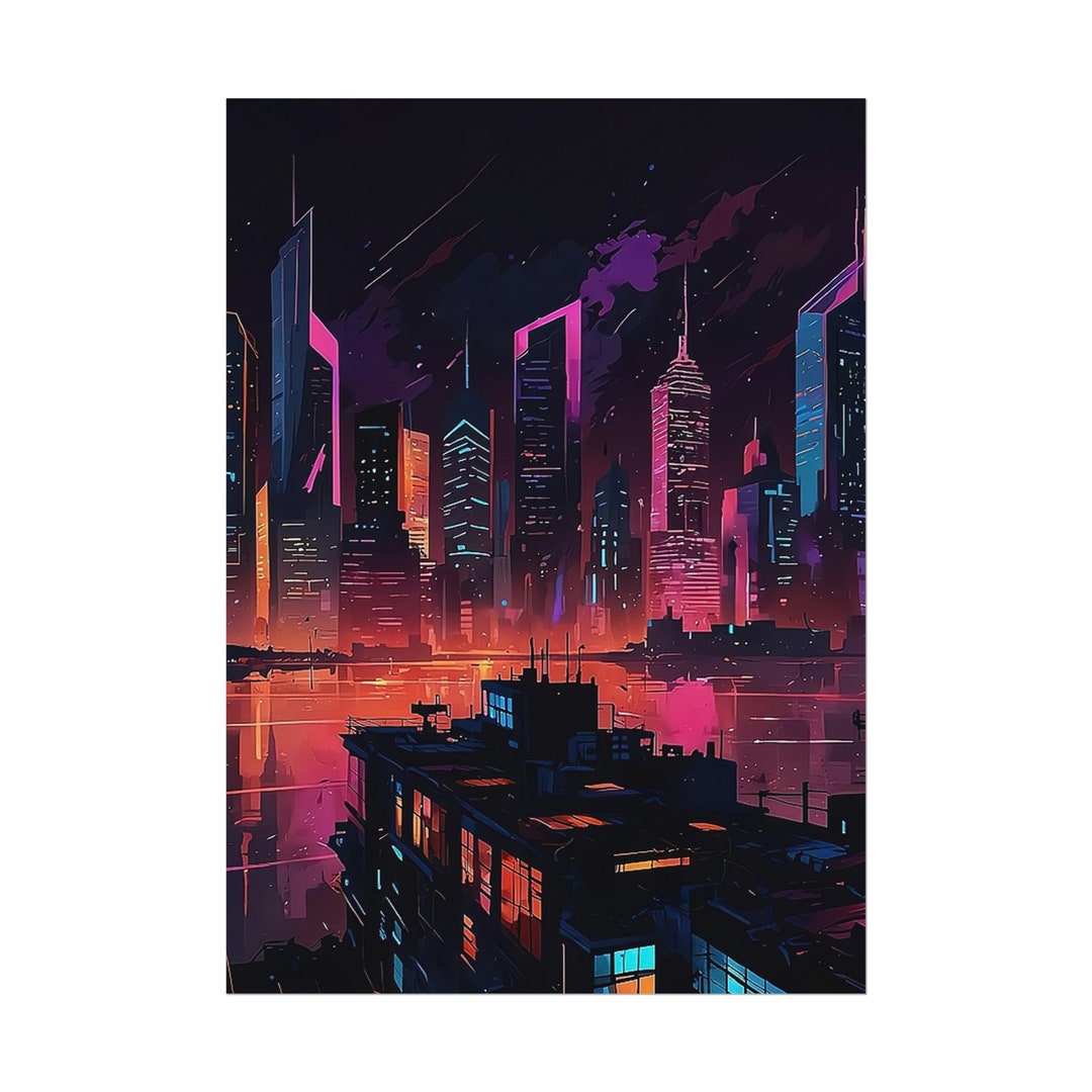 Poster Skyline - Etsy