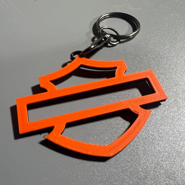 Custom Harley Davidson Keychain - Etsy