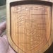 Porsche Logo Cherry Woodwooden Valet Tray Catch All Drop Tray Solid ...