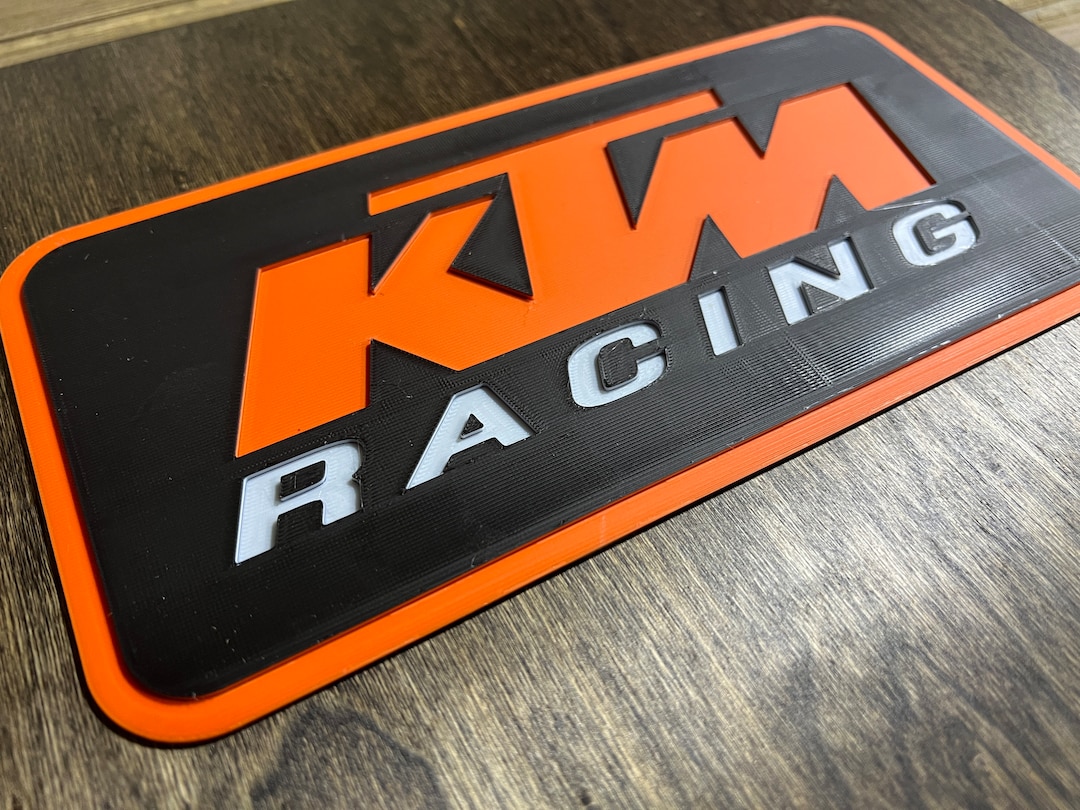 KTM Racing Wall Art Man Cave Garage Shop Art Motocross MX 450 Sx 350 ...