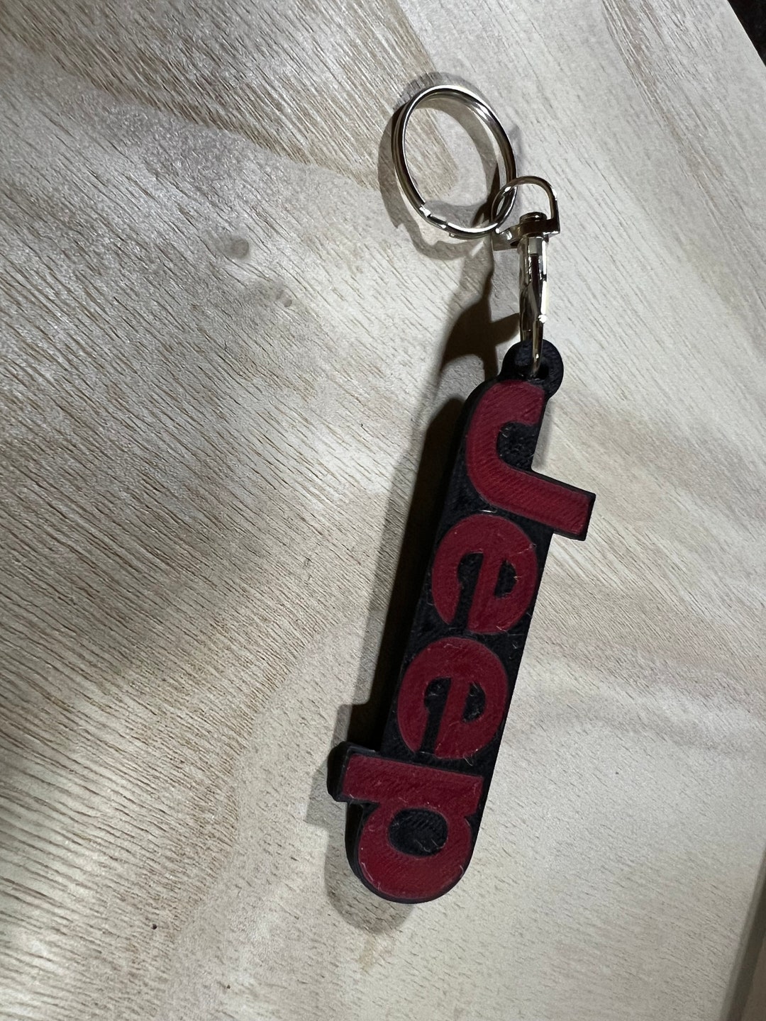 Jeep Logo Keychain Key Fob Key Ring Wrangler Cherokee Wagoneer Patriot ...