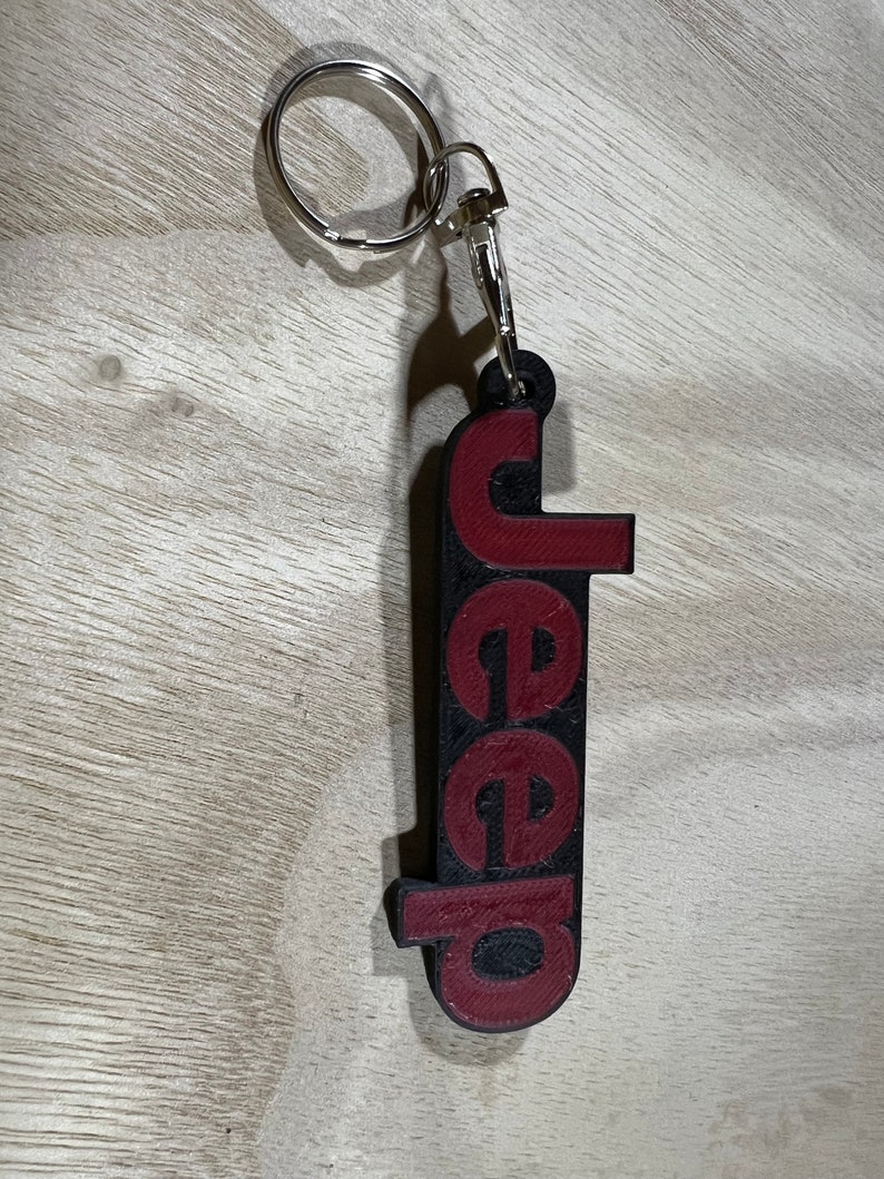 Jeep Logo Keychain Key Fob Key Ring Wrangler Cherokee Wagoneer Patriot ...